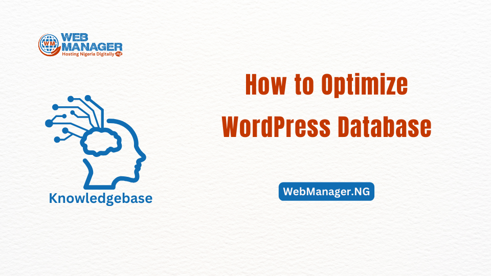 How to Optimize WordPress Database - HOSTAFRICA